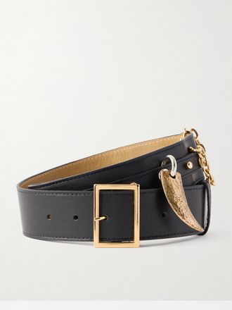 Maison Mayle Ceinture En Cuir &Agrave; Ornements Del Rio - Noir