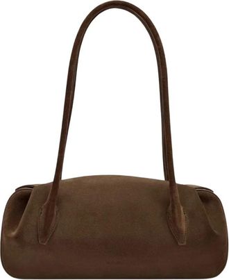 Yuzefi Femme, Sacs, Brun, Taille: ONE Size Oyster Shoulder Bag