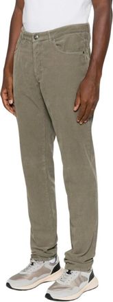 Brunello Cucinelli Homme, Pantalons, Brun, Taille: L Pantalon en velours c&ocirc;tel&eacute; slim