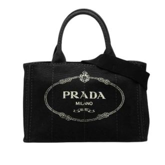 Prada Sac fourre-tout en toile Pre-owned - Femme - Pre-owned - Noir - Taille: ONE Size