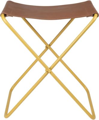 Broste Copenhagen Chaise pliante Nola en cuir Broste Copenhagen