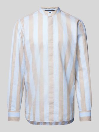 Tommy Hilfiger Regular Fit Freizeithemd aus Baumwoll-Leinen-Mix Modell BOLD