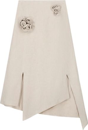 Coperni Femme, Jupes, Beige, Taille: 40 FR Midi Skirt