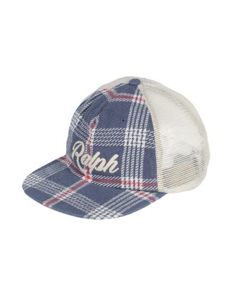 Ralph Lauren EMBROIDERED PLAID TRUCKER CAP