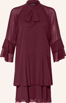 Vera Mont Cocktailkleid Mit Schluppe Und Volants rot