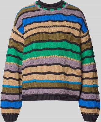 Jake*s Casual Regular Fit Pullover aus Baumwoll-Mix in Strick-Optik