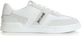 Just Cavalli Homme, Chaussures, Blanc, Taille: 45 EU Baskets