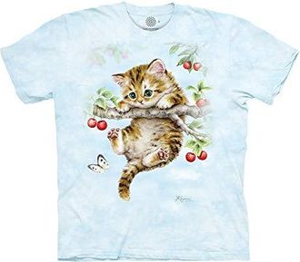 The Mountain T-Shirt Cherry Kitten Medium