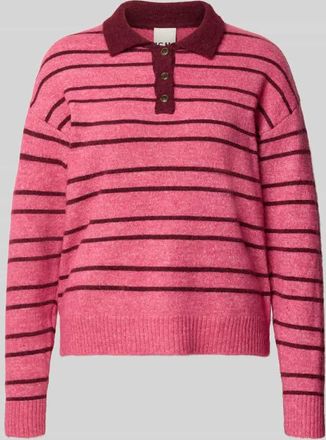Ichi Strickpullover mit Woll-Anteil Modell SAGE