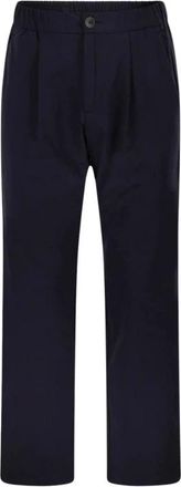 Herno Homme, Pantalons, Bleu, Taille: M Pantalon en jersey de nylon