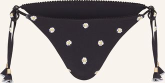 Seafolly Triangel-Bikini-Hose Daisychain schwarz