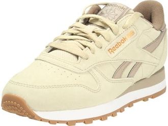 Reebok Baskets Classiques en Cuir Unisexe, Beige Classique Beige cendr&eacute;, 40 EU