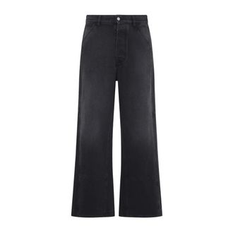 Marni Carpenter-Taschen Oversized Jeans - - Jeans - Herren - Schwarzk - W32