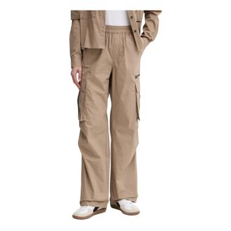 Karl Lagerfeld Pantalon droit - Femme - Pantalons - Beige - Taille: 38 FR