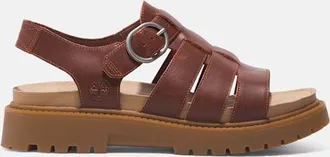 Timberland Clairemont Way Fisherman Sandale f&uuml;r Damen in Braun, Damen, Braun, Gr&ouml;&szlig;e