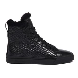 Baldinini Baskets matelass&eacute;es en cuir Nappa - Femme - Chaussures - Noir - Taille: 37 EU