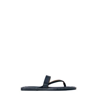 Dries Van Noten Homme, Chaussures, Noir, Taille: 43 EU Sandales Tongs en Cuir