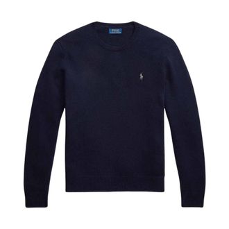 Ralph Lauren Blaues Polo Langarm Pullover Pullover - - Knitwear - Herren - Blau - L