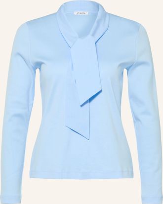 Efixelle Efixelle Schluppenbluse blau