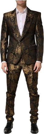 Dolce & Gabbana Homme, Costumes, Multicolore, Taille: L Single Breasted 2PC Suit