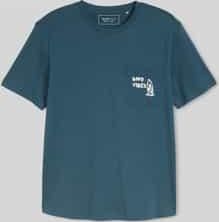 Tom Tailor Denim Regular Fit T-Shirt aus reiner Baumwolle