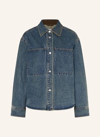 OPUS Jeansjacke Jaspa blau