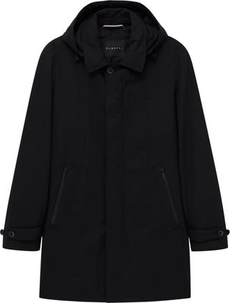 Bugatti Homme, Vestes, Bleu, Taille: 2XL Herrenmantel Popeline