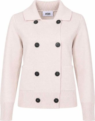 Alpha Studio Blazer - Gris Clair