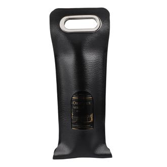 Yarnow Flaschentaschen Leder Einzel Flaschentr&auml;ger Weinflasche Geschenk Tasche Biertr&auml;ger Bottle Bag Weintasche Weintragetasche Weinverpackung f&uuml;r Hochzeit G