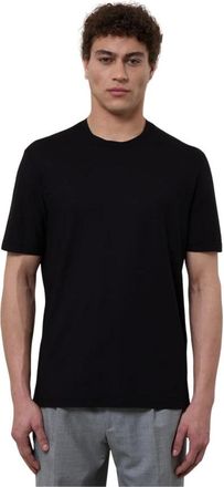 FILIPPO DE LAURENTIIS Homme, Tops, Noir, Taille: XL T-shirt Col Rond