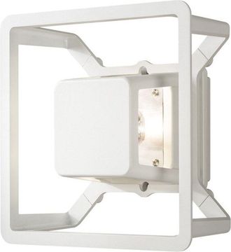 Konstsmide Pescara Applique murale dext&eacute;rieur moderne LED blanche, IP54