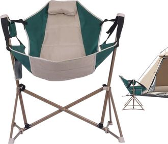 Generico Klappstuhl f&uuml;r Camping, tragbar, zusammenklappbar, mit einer Tragf&auml;higkeit von 140 kg, Strandliegestuhl, f&uuml;r den Au&szlig;enbereich, Picknick, Terrasse, Gar