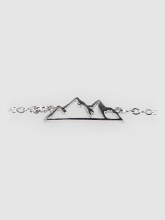 Blue Tomato Mountain Necklace Schmuck silver stainless steel