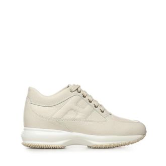 Hogan Femme, Chaussures, Beige, Taille: 41 EU Baskets Interactives