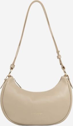 Lancaster Messenger Lancaster Sac besace Zipp S Donna Aria Beige Fonc
