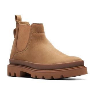 Clarks Beige Stiefeletten - - Shoes - Herren - Beige - 42 EU