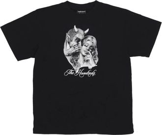 The Hundreds Homme, Tops, Noir, Taille: L Ear Bender Tee