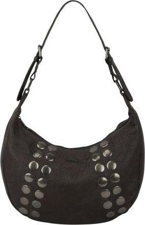 N&uacute;noo Femme, Sacs, Brun, Taille: ONE Size Small Stella Rivet Washed