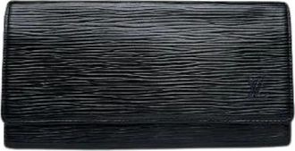 Louis Vuitton Portefeuille Long Pre-owned - Femme - Pre-owned - Noir - Taille: ONE Size