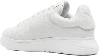 Emporio Armani Calf Leather Sneakers - White