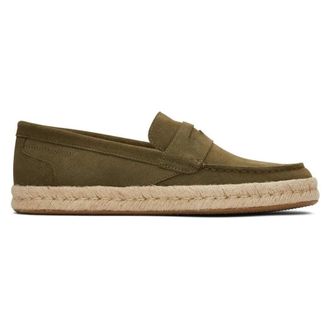 Toms Stilvolle dunkelolivfarbene Wildlederschuhe - - Shoes - Herren - Gr&uuml;n - 45 EU