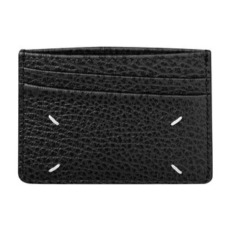 Maison Margiela unisex, Accessoires, Noir, Taille: ONE Size Porte-cartes Slim 6CC