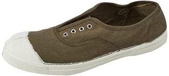 Bensimon Tennis Elly, Basket Femme, Kaki, 38 EU