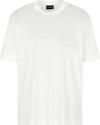 Emporio Armani Homme, Tops, Blanc, Taille: S Emporio Armani T-shirts et Polos