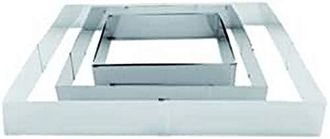 Ibili 790600 Moule rectangulaire Extensible INOX (20x2438x46 cm)