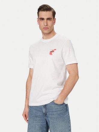 HUGO BOSS T-Shirt Movement 50561872 Creme Regular Fit