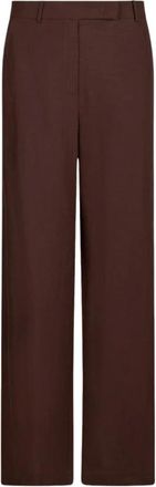 Liu Jo Femme, Pantalons, Brun, Taille: 40 FR Wide Pantalons