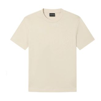 Emporio Armani Homme, Tops, Beige, Taille: L T-shirt en jersey &eacute;pais coupe slim