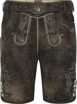 Spieth & Wensky Traditionelle Lederhose Everest aus weichem Ziegenleder in