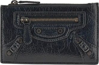 Balenciaga Le City leather cardholder pouch Woman One Size